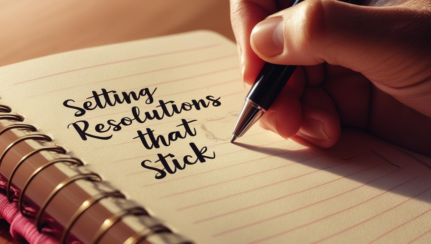 Sustainable New Year’s Resolutions: How to Set Goals That Actually Stick