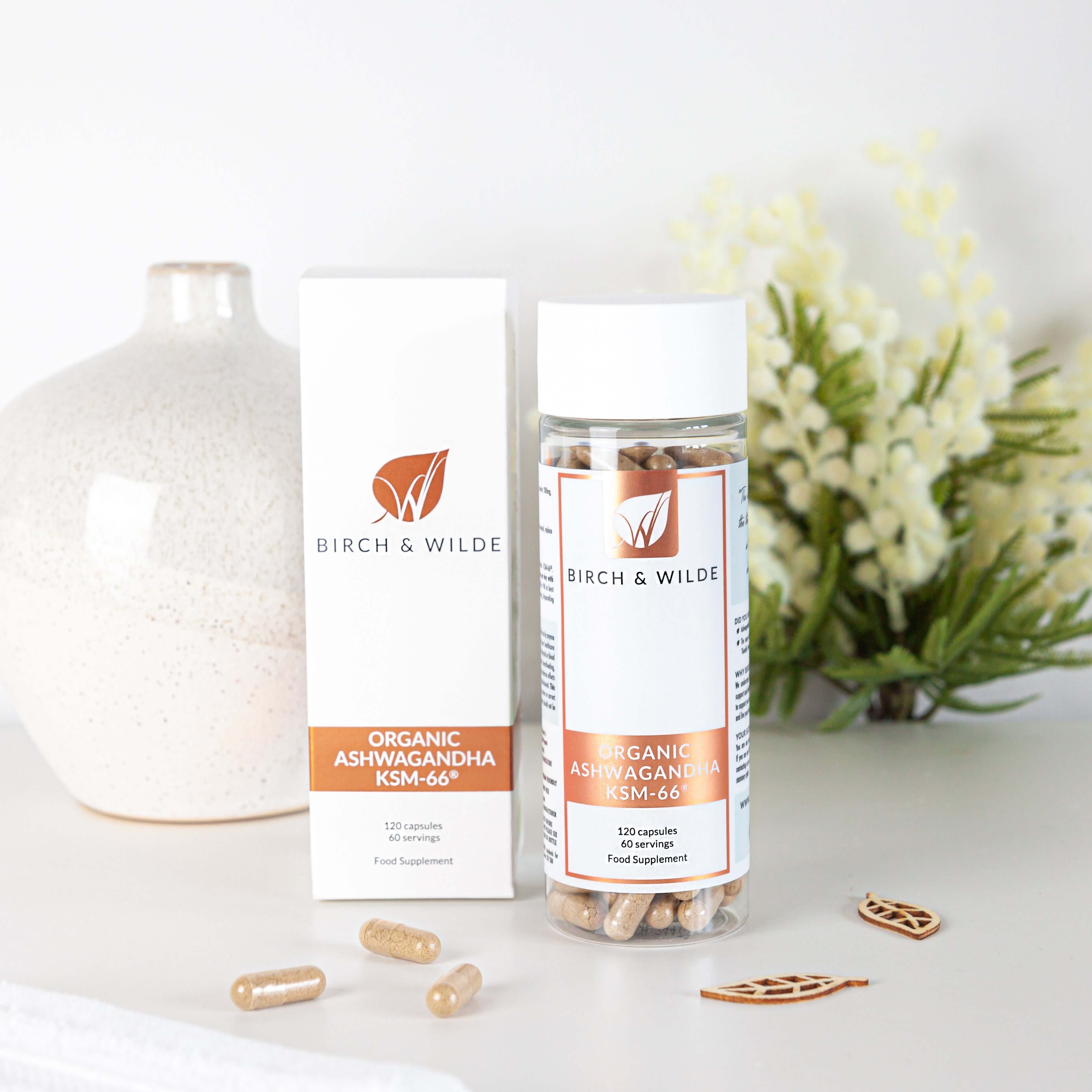KSM-66 Ashwagandha Tablets and Supplements | Birch & Wilde