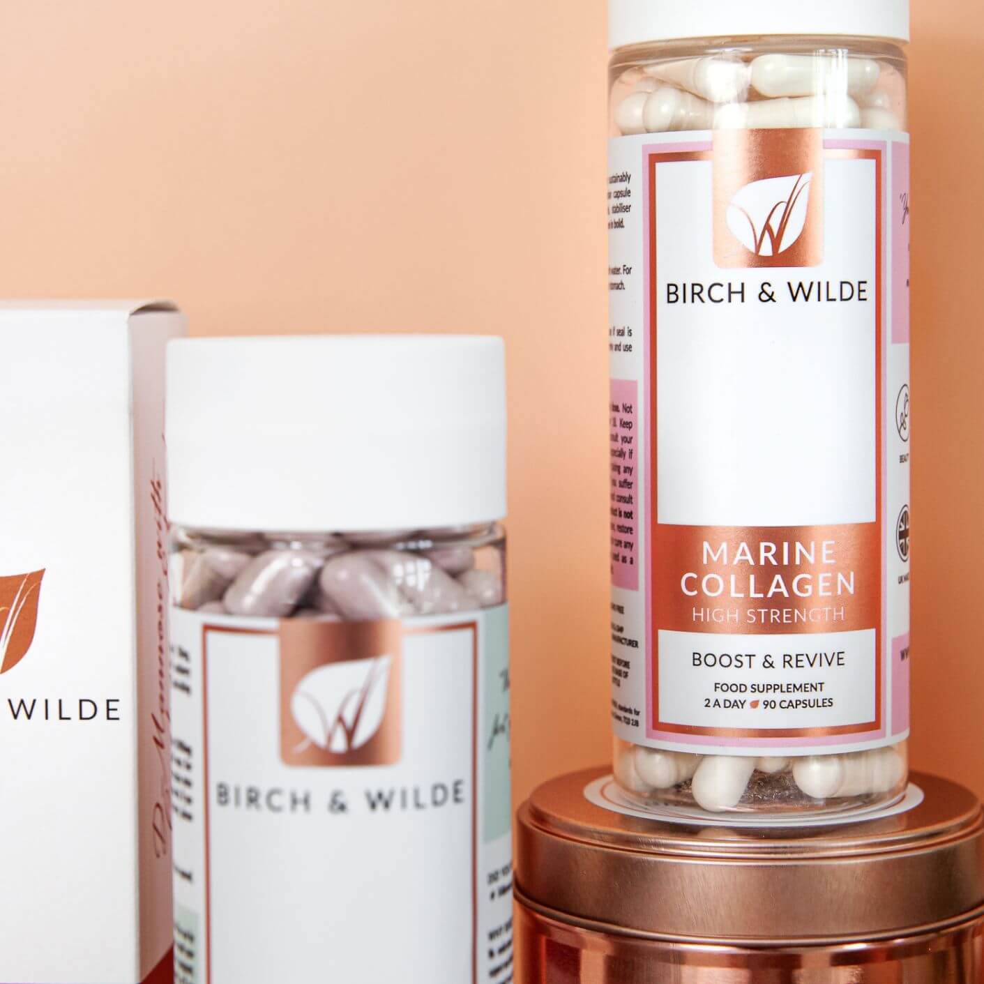 Browse Natural Health Supplements for Skin | Birch & Wilde